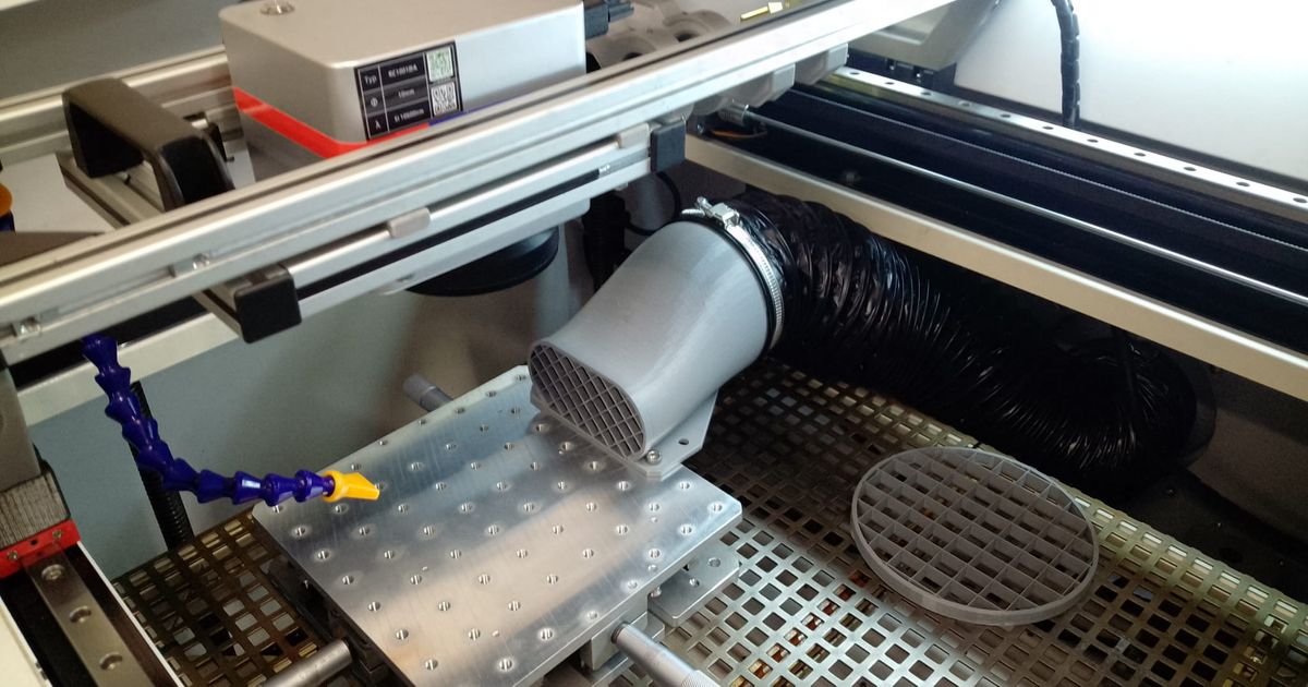 Upgrade CO2 laser 6040 to Galvo by DeeDee | Download free STL model ...