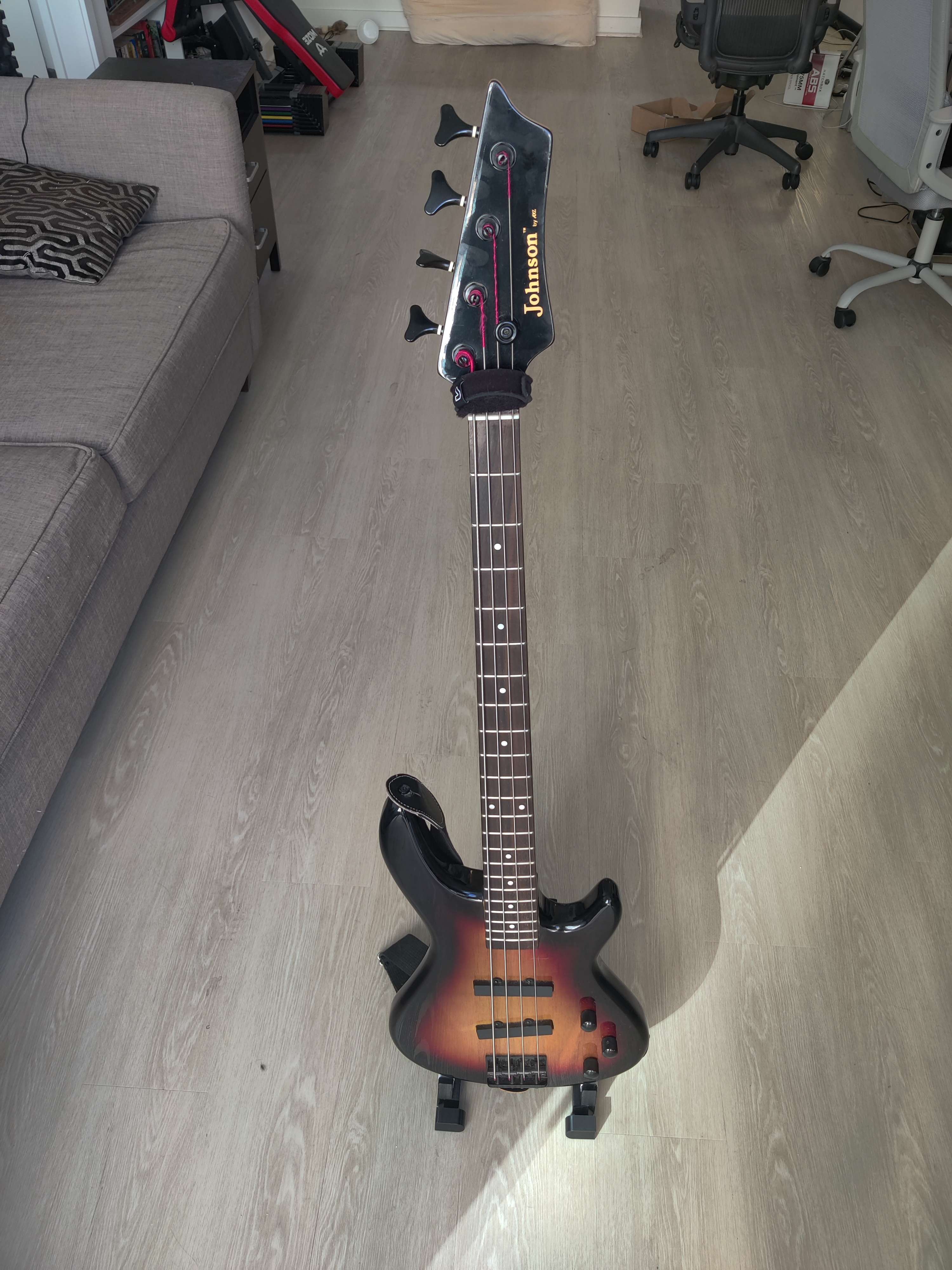 Compact Foldable Bassguitar Stand By Mana Dream Download Free Stl Model
