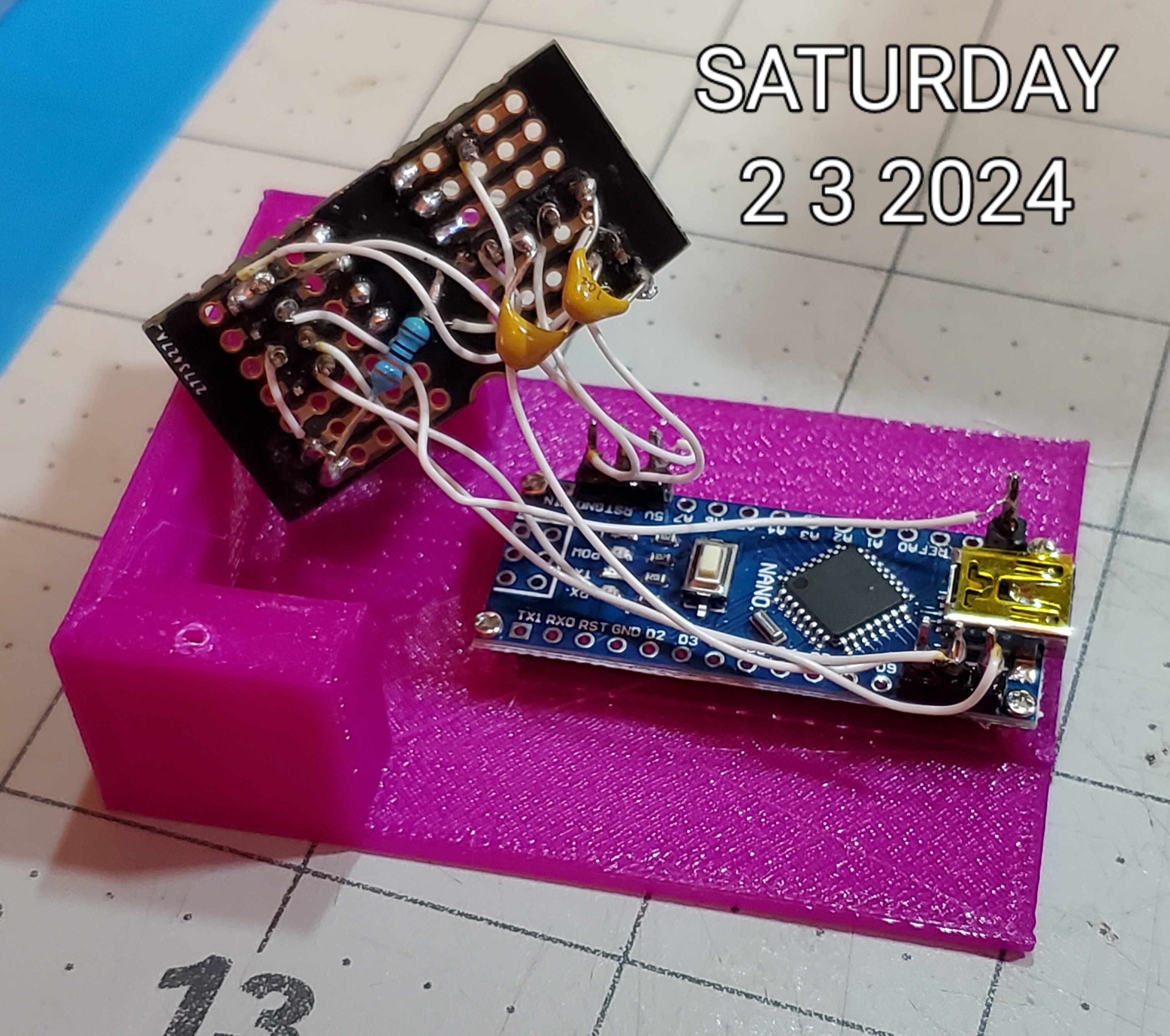 Attiny85 Programmer Using Nano By Allardjd Download Free Stl Model