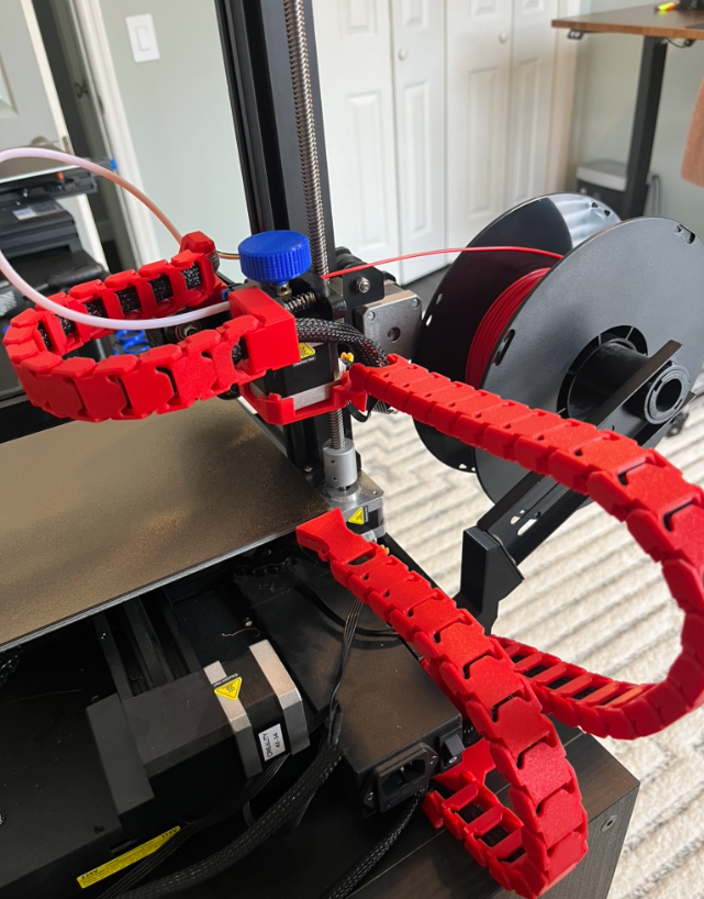 Cable chains and connectors for Ender3 V2 Neo - full set par TFro3 ...