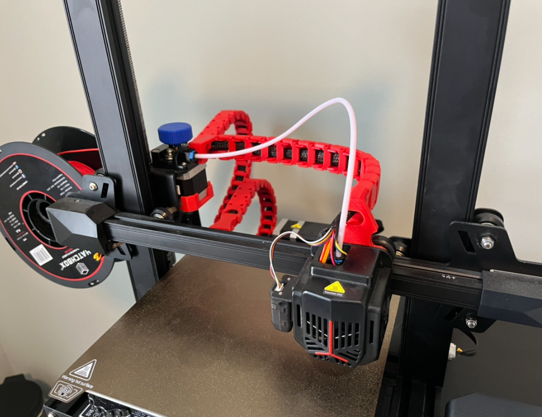 Easy Install Cable chains and connectors for Ender3 V2 Neo - full set ...