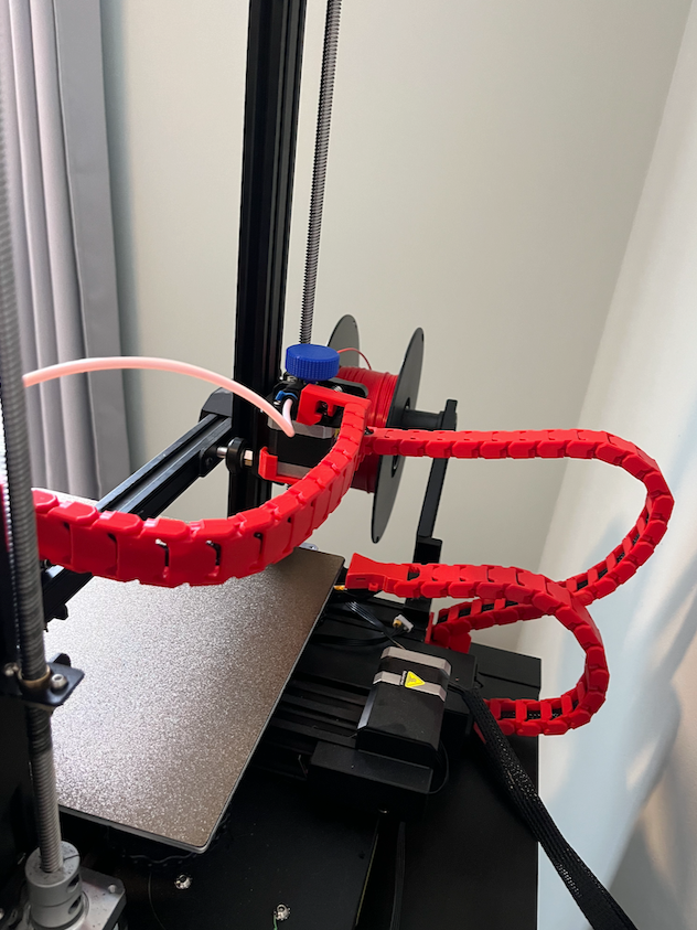 Easy Install Cable chains and connectors for Ender3 V2 Neo - full set ...