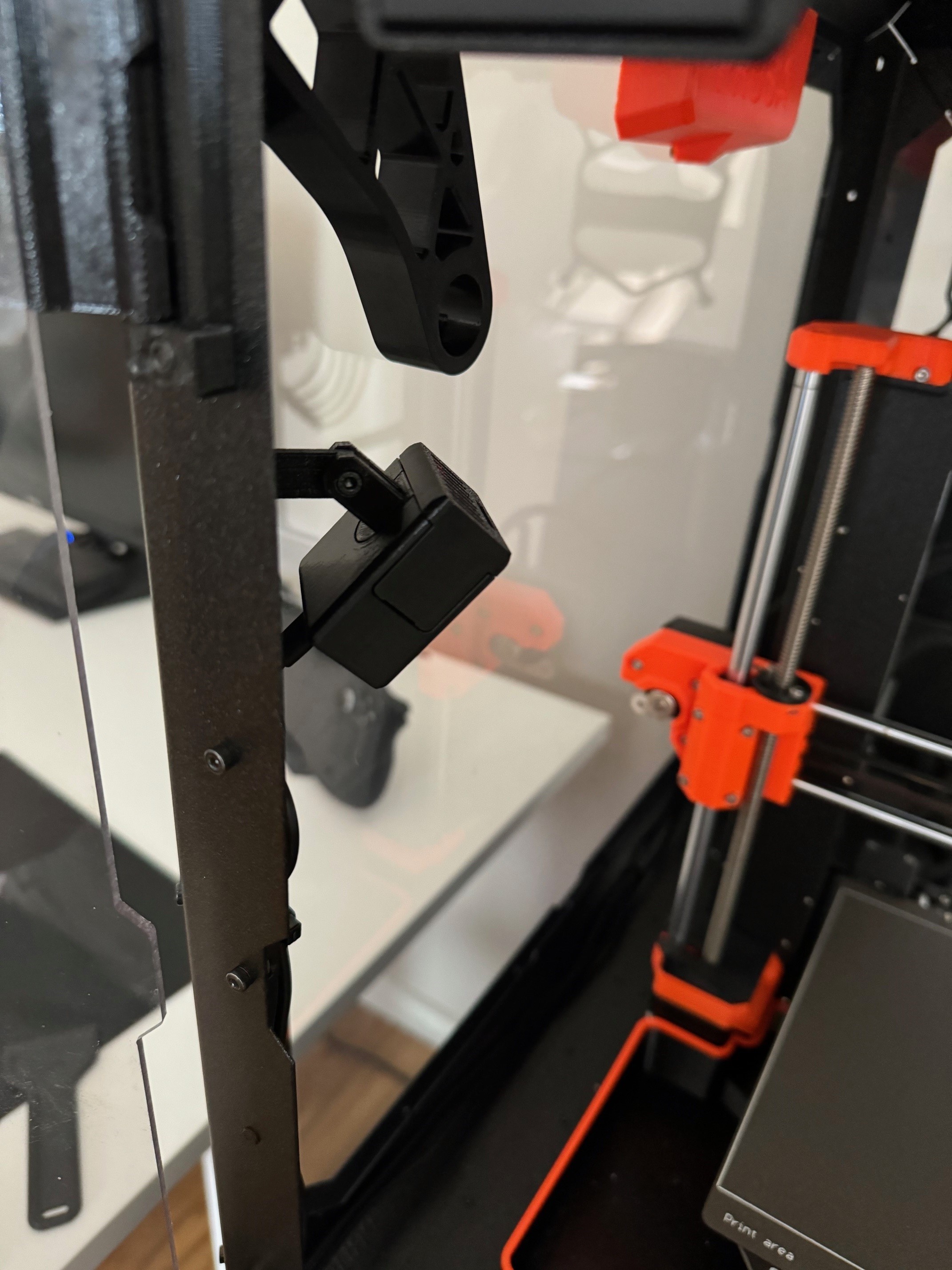 Original Prusa Enclosure ESP32 cam holder by sh4q | Download free STL ...