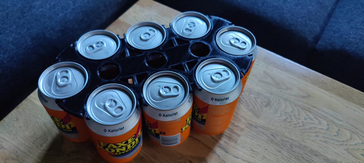Can Holder for 8 cans. by MrMrBoss | Download free STL model ...