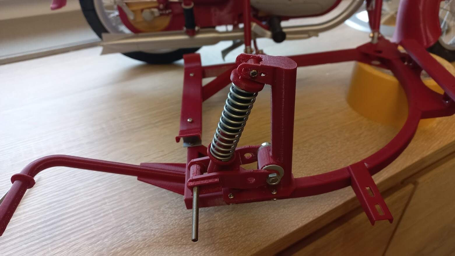 Sidecar Velorex 560 - PART No.4 - Wheel suspension + main body holders ...