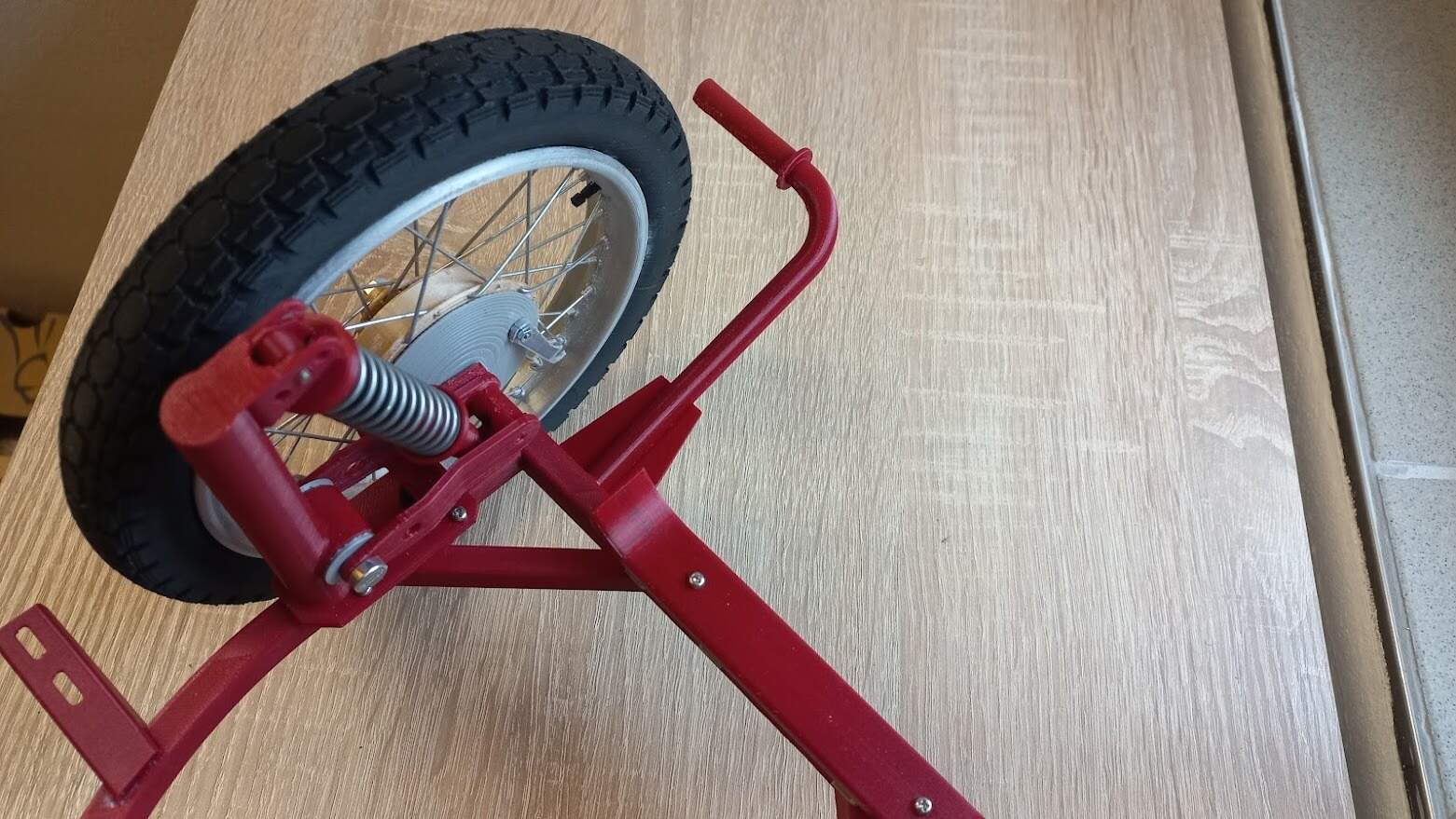 Sidecar Velorex 560 - PART No.4 - Wheel suspension + main body holders ...