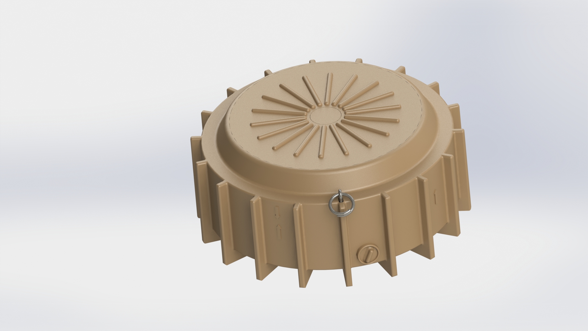 MGP - 31 (Anti-personnel Landmine) by Mumiell | Download free STL model ...