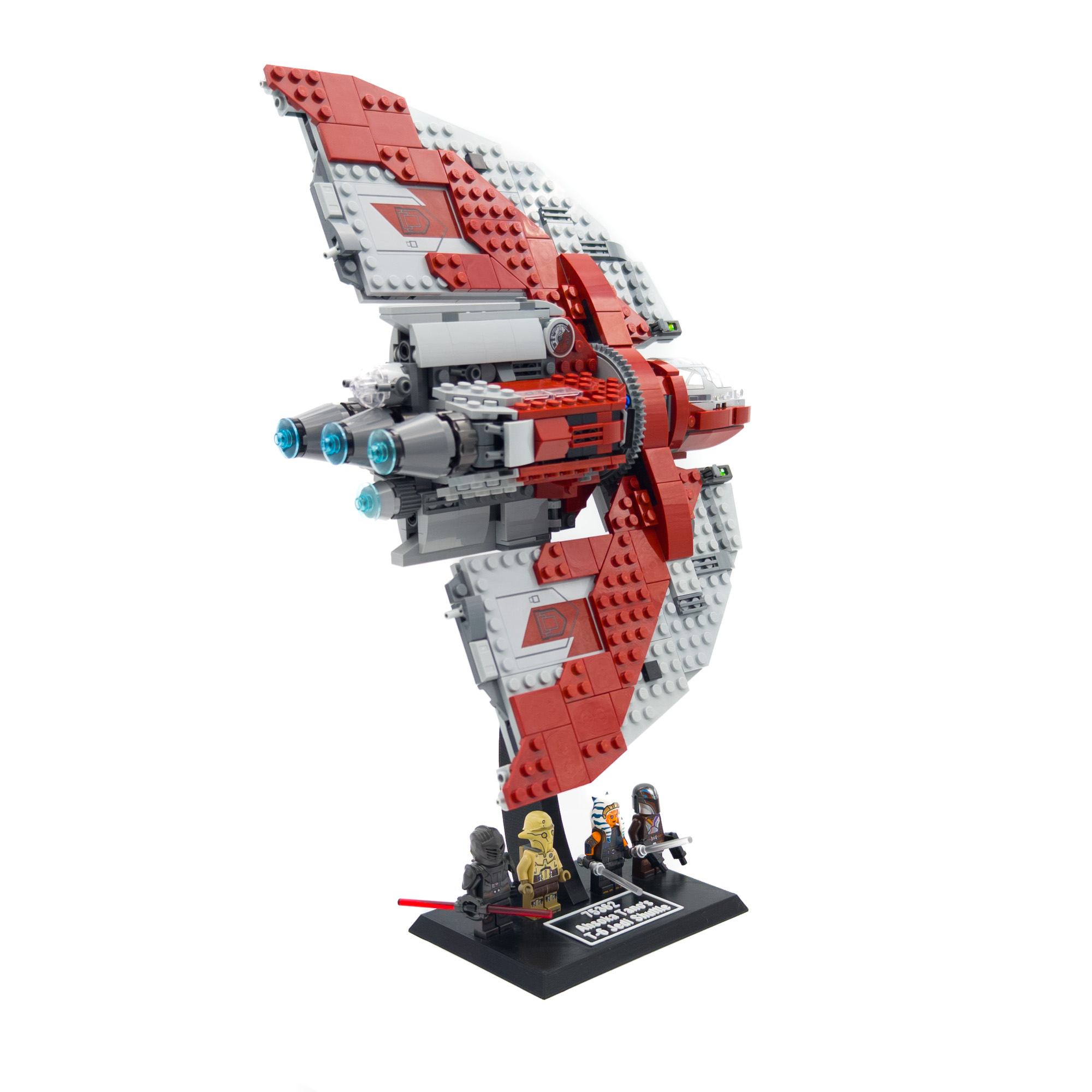 Display Stand for LEGO Star Wars 75362 Ahsoka Tano's T-6 Jedi Shuttle ...