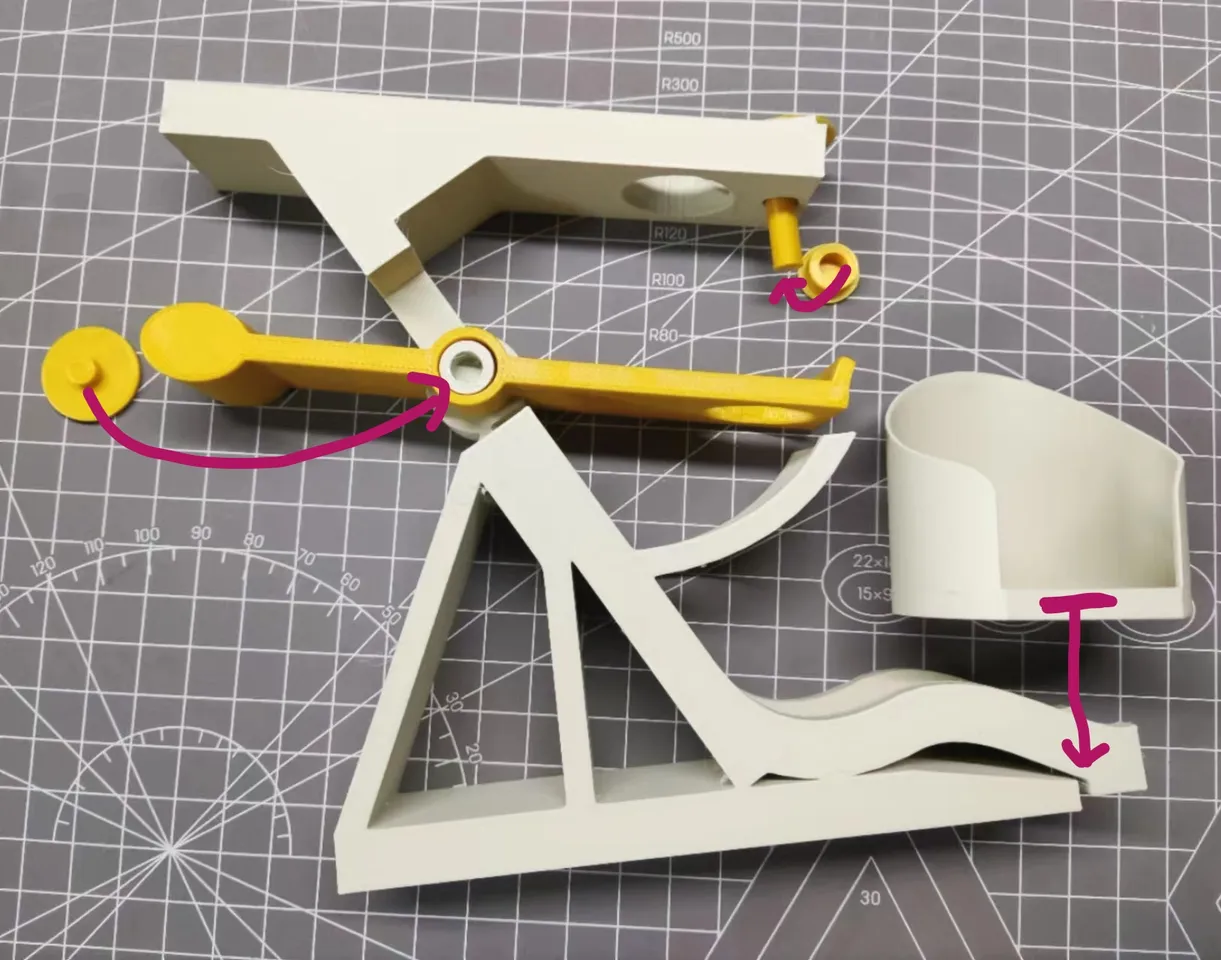 lever ball device by Stephen_ws | Download free STL model | Printables.com