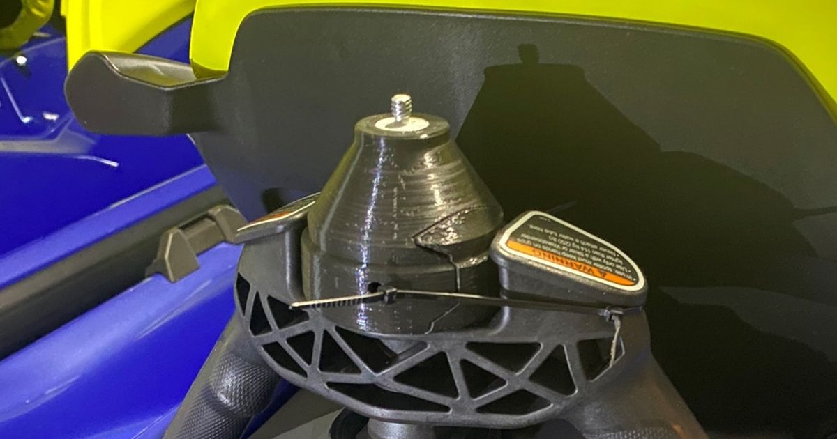 Camera Pylon Mount for seadoo by agibson2 | Download free STL model ...