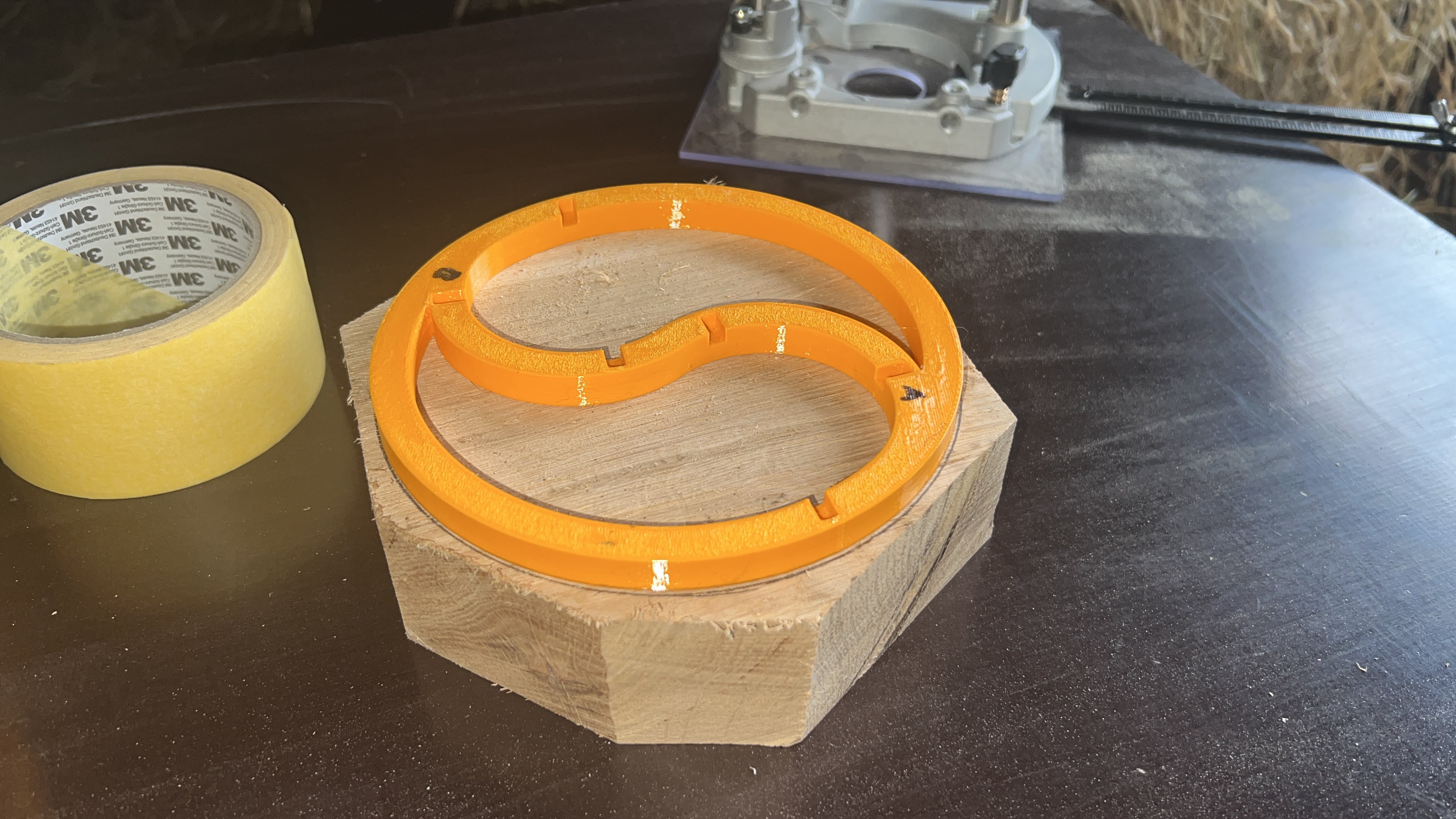 Router Template - Yin Yang Bowl por HuKru | Descargar modelo STL gratuito | Printables.com