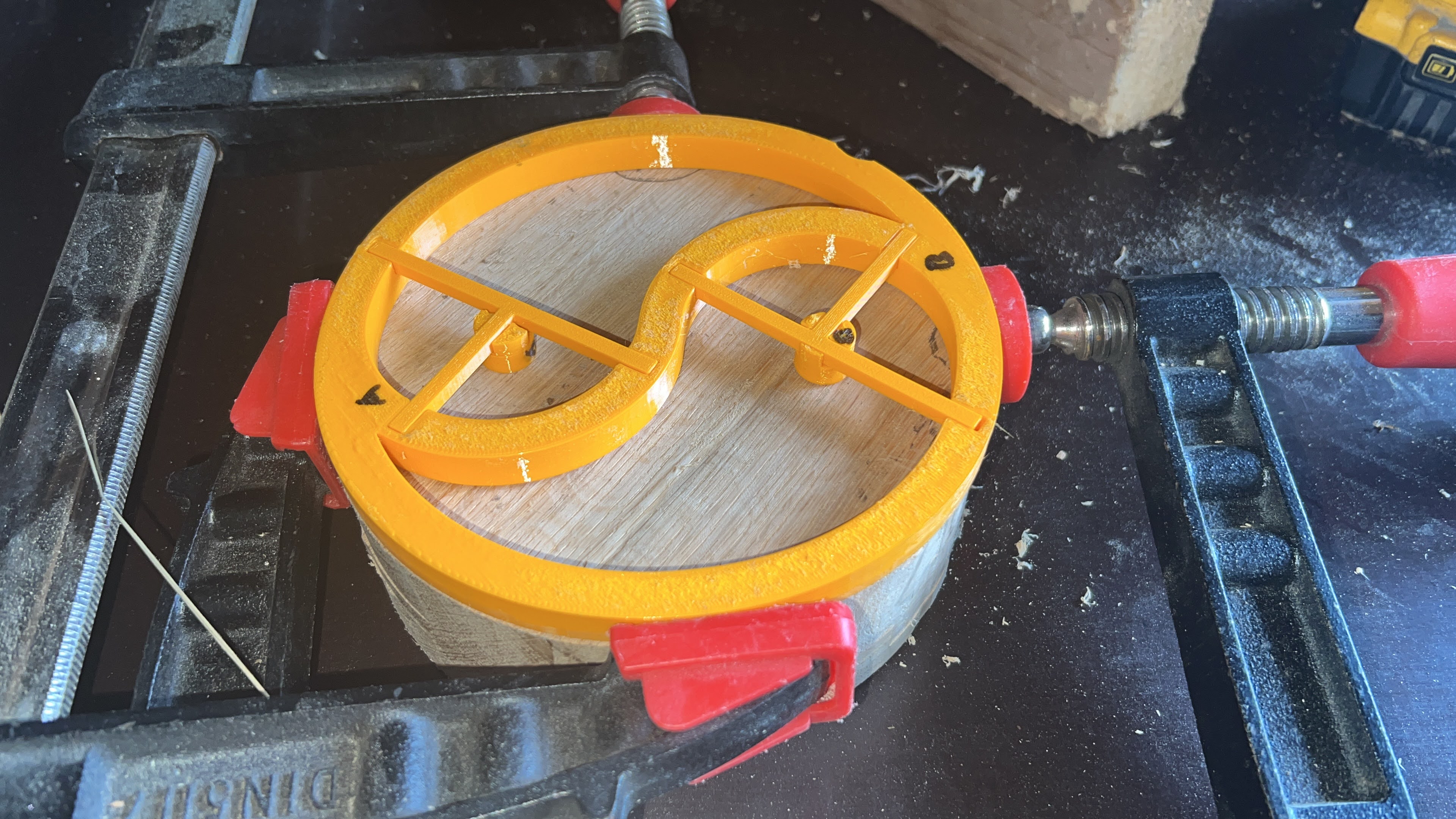 Router Template - Yin Yang Bowl por HuKru | Descargar modelo STL gratuito | Printables.com