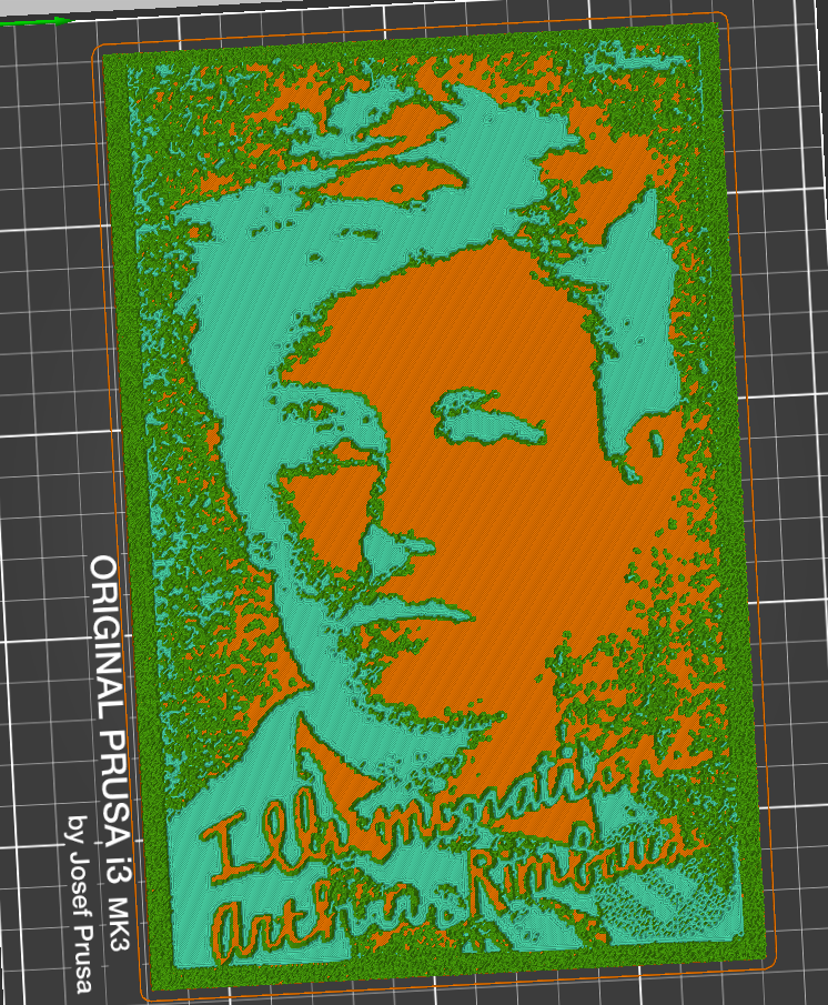 Arthur Rimbaud portret by STSUL.CZ | Download free STL model ...