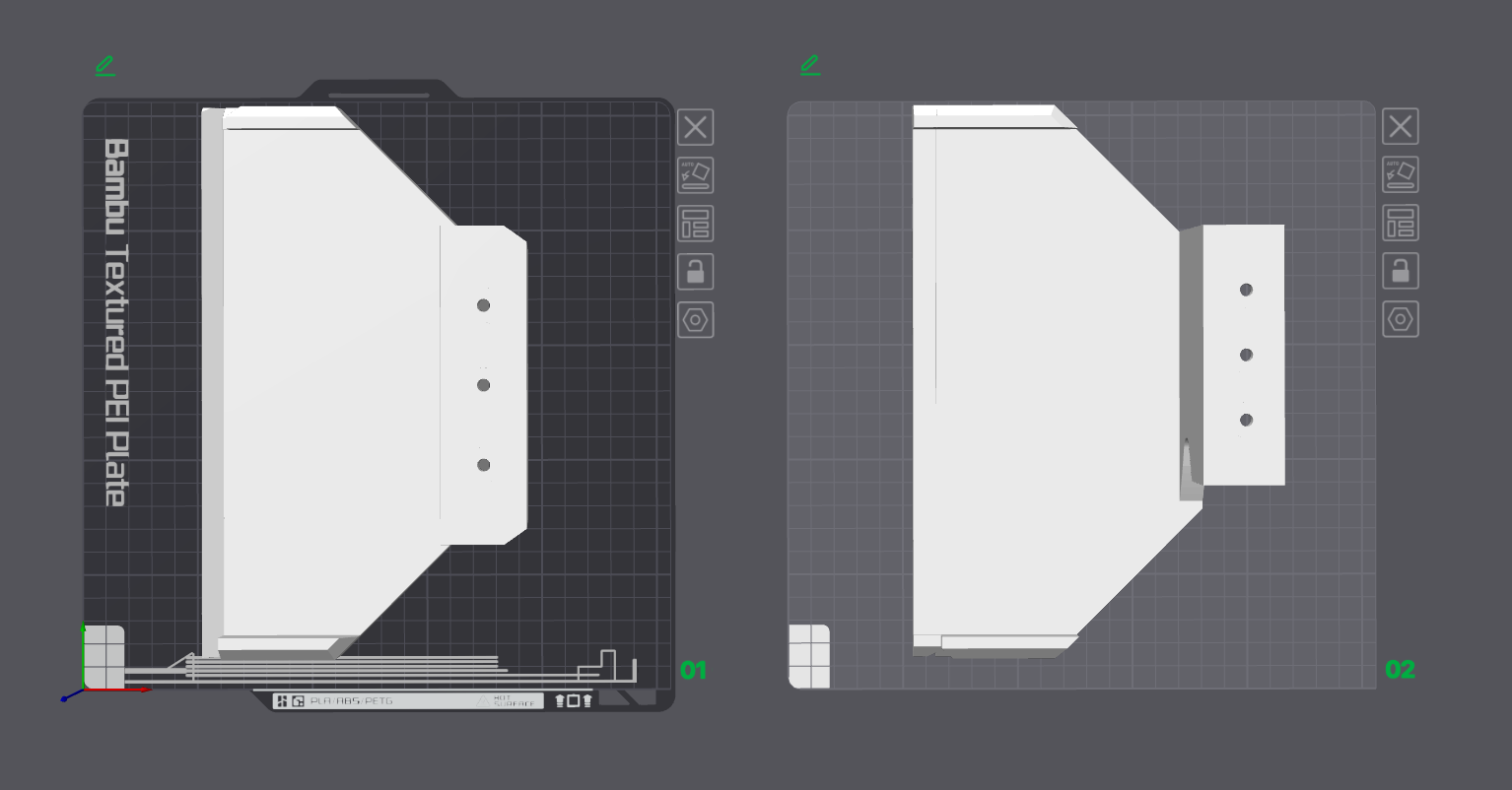 HP Z2 Mini G3-G5 Under Desk Mount Sliced by Joe | Download free STL ...