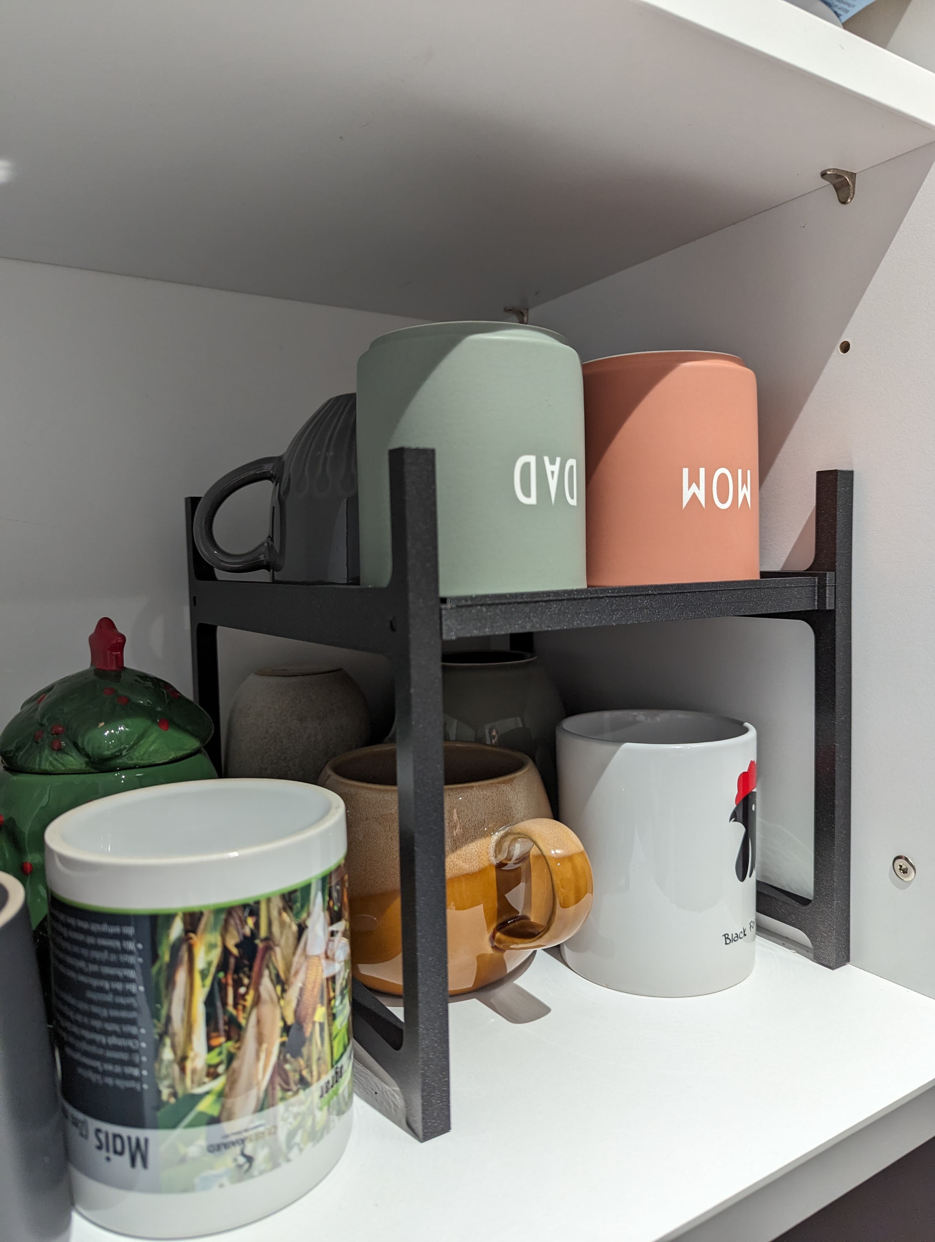 cup shelf / cupboard extension by tobbl2210 | Download free STL model ...