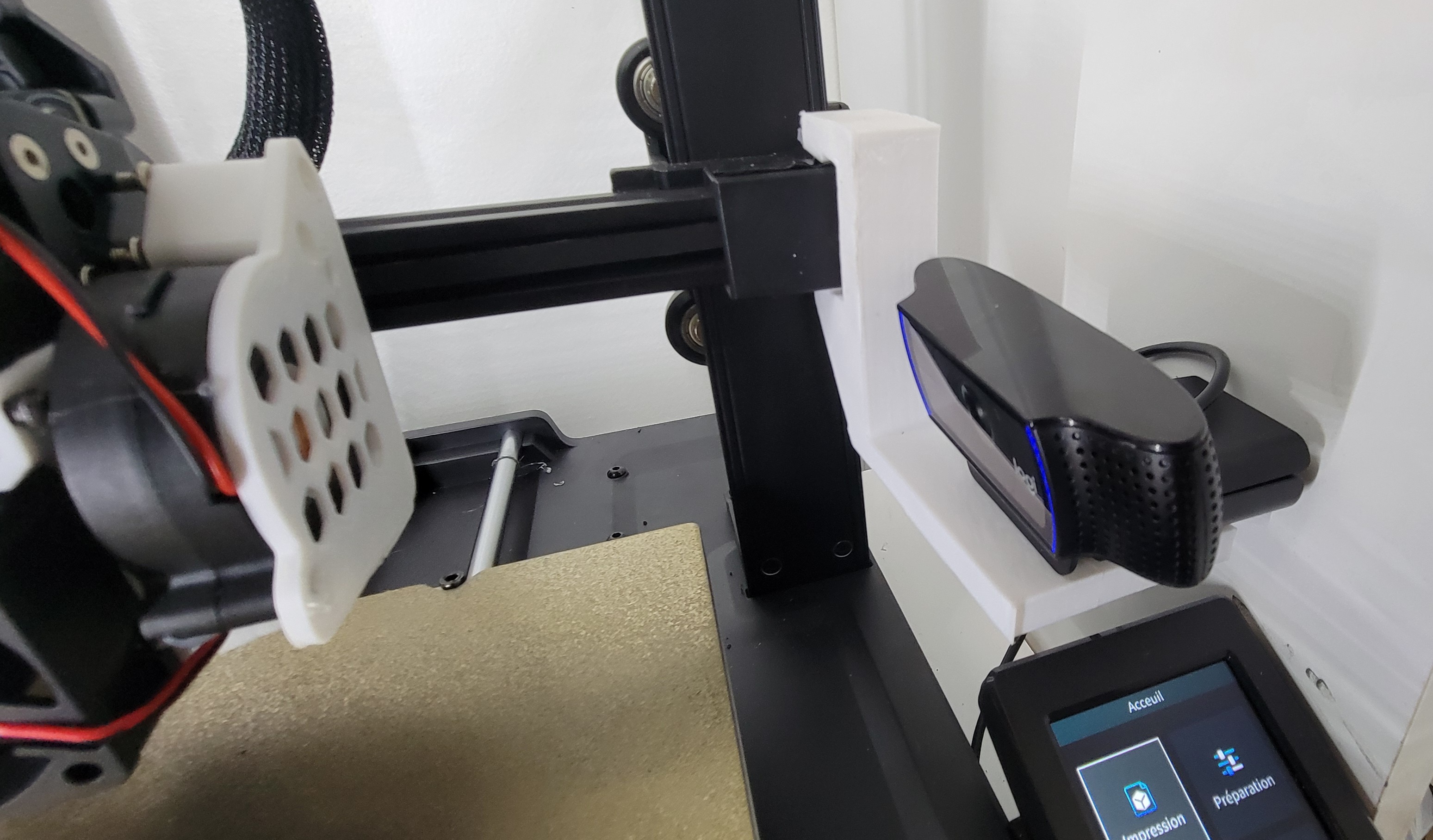 Ender 3 V3 SE z-axis Camera mount C920 Pro by Webbez | Download free ...