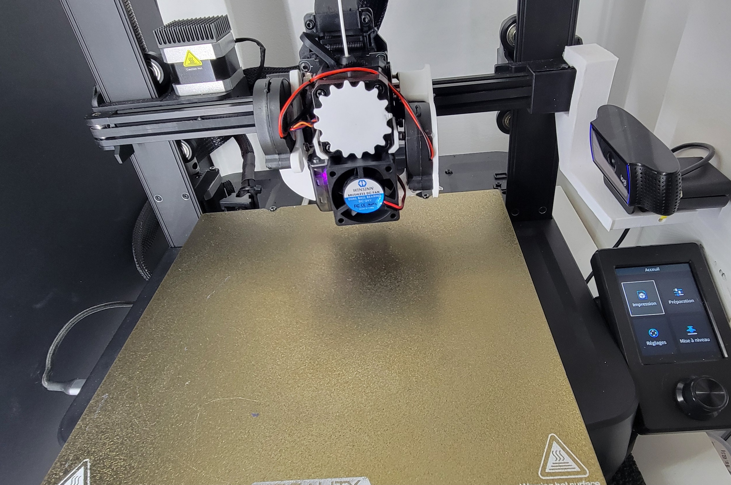 Ender 3 V3 SE z-axis Camera mount C920 Pro by Webbez | Download free ...