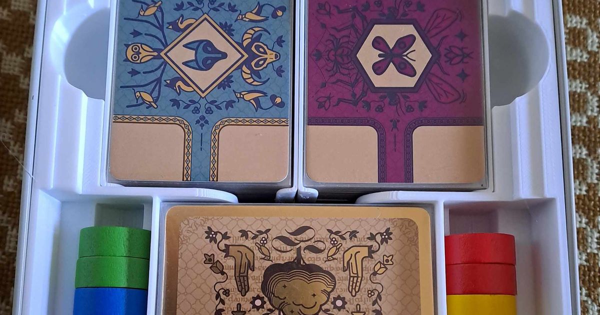 Codex Naturalis insert - sleeved cards by Iorunn | Download free STL model | Printables.com