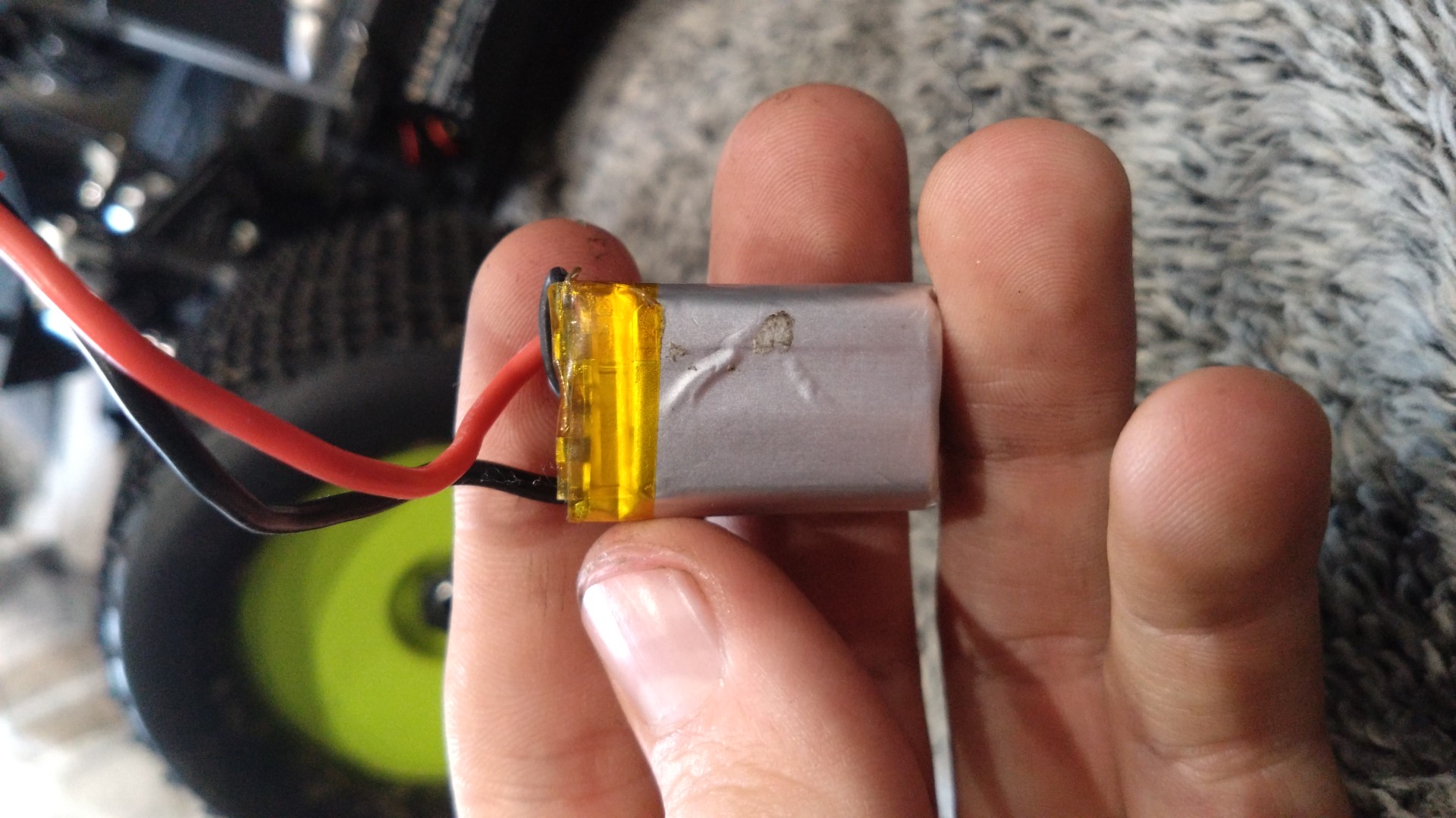 Additional Battery pack enclosure for Thunder Tiger ST1 1:8th scale RC ...