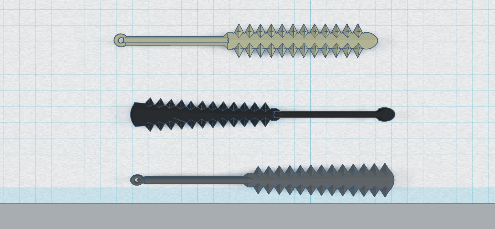 Polynesian war clubs for Dummy 13 by Peter Ennist | Download free STL ...