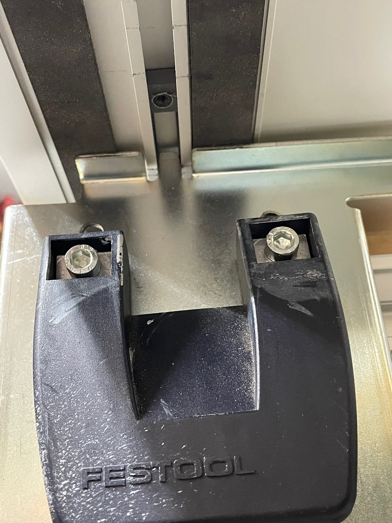 Slop-Stop for Festool MFT rail by thewoodwork.ca | Download free STL ...