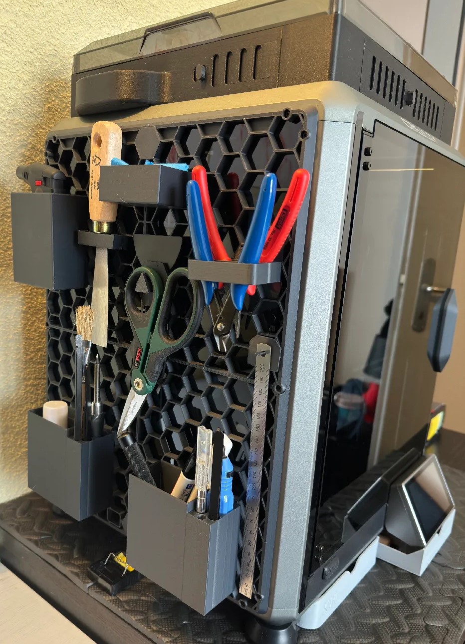 CREALITY K1 / K1C HONEYCOMB PLIERS HOLDER by PC_84 | Download free STL ...