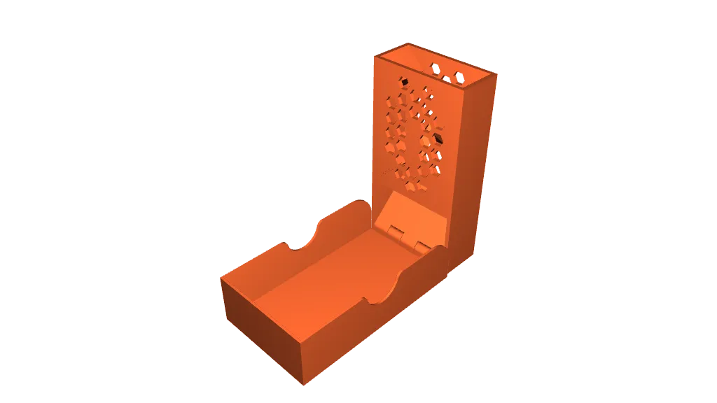 Foldable Dice Tower by GrandFather | Download free STL model ...
