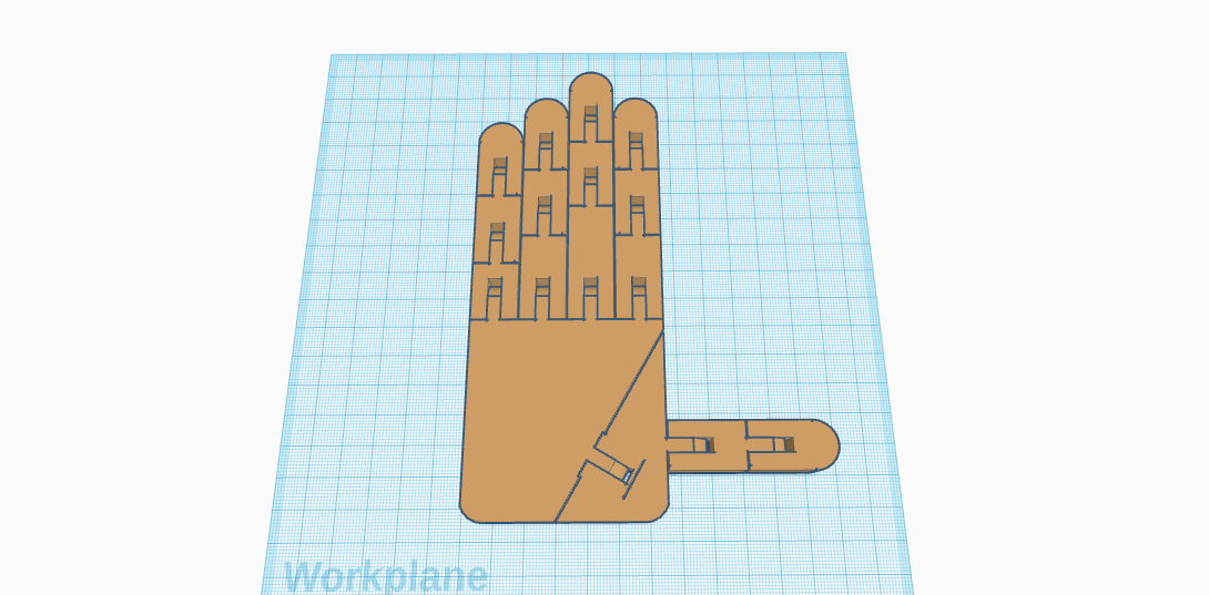 flexi hand by isaiah | Download free STL model | Printables.com