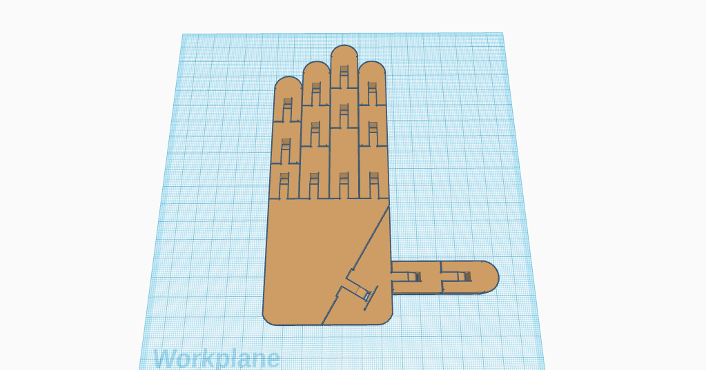 flexi hand by isaiah | Download free STL model | Printables.com