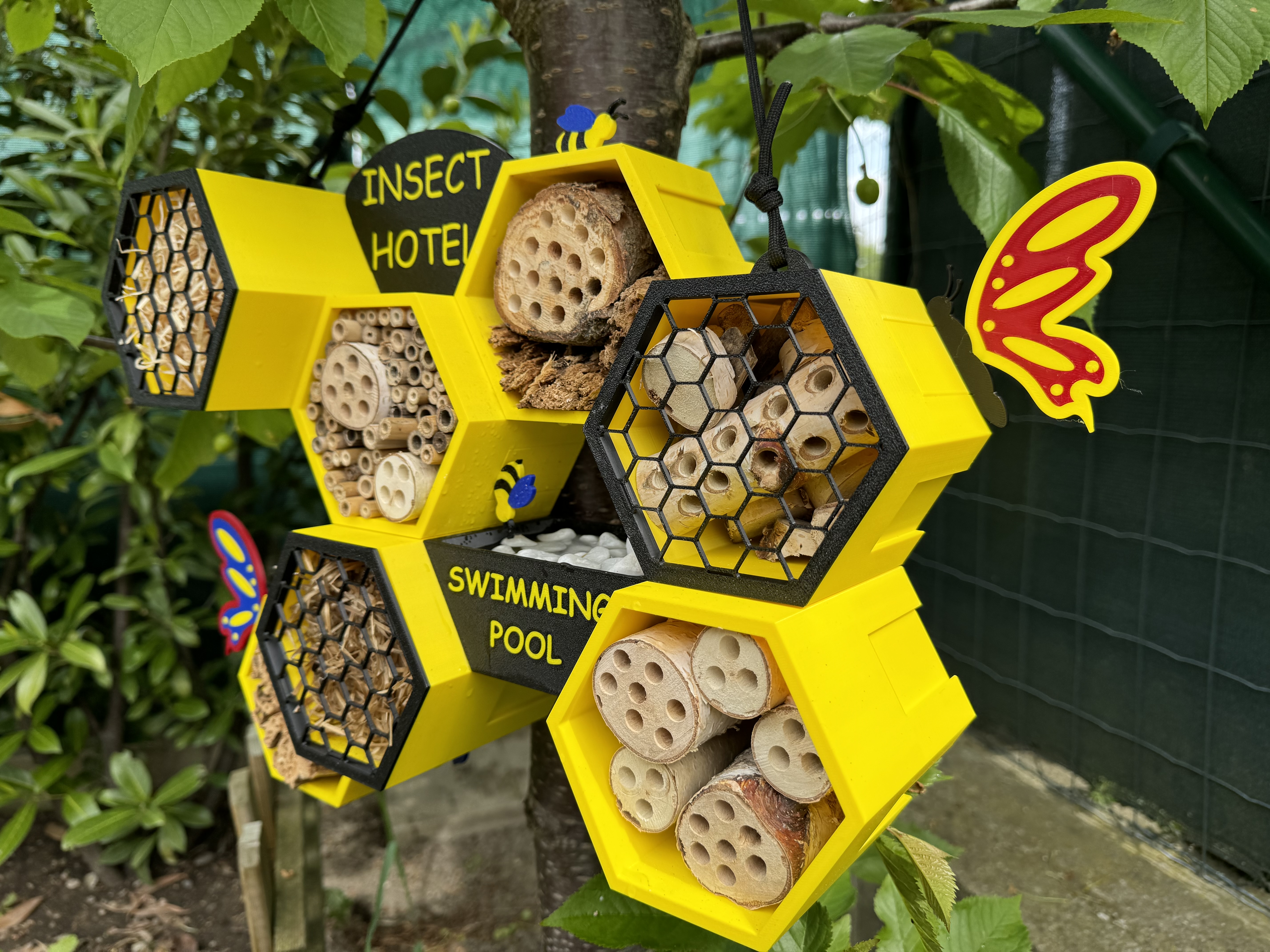 Modular Insect Hotel by Dominik | Download free STL model | Printables.com