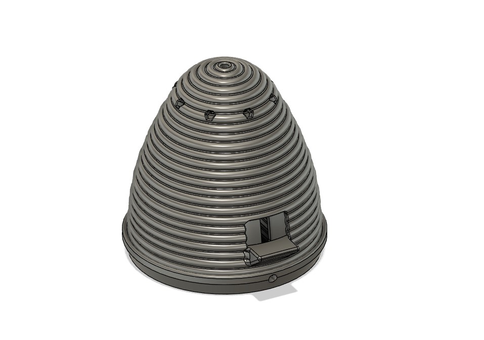 Small Bee hive by Nico Smit | Download free STL model | Printables.com