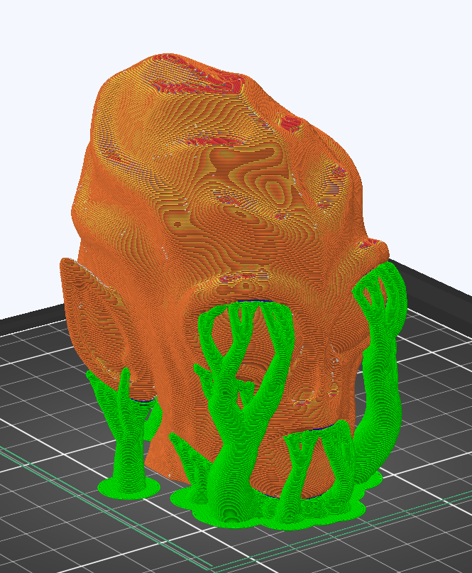 Simple Alien Head by jSamz12 | Download free STL model | Printables.com