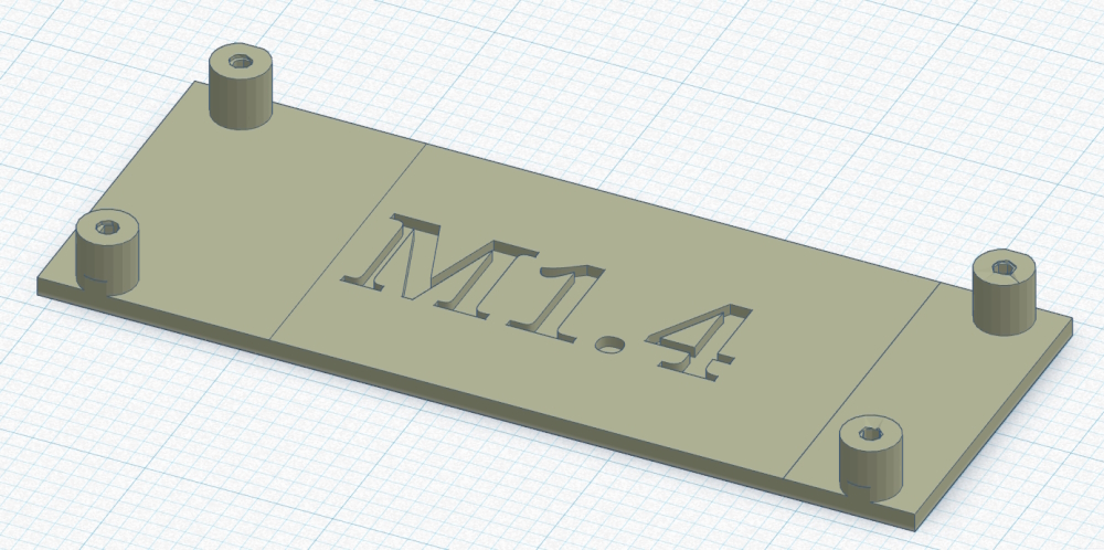 Nano Mounting Plate by allardjd | Download free STL model | Printables.com