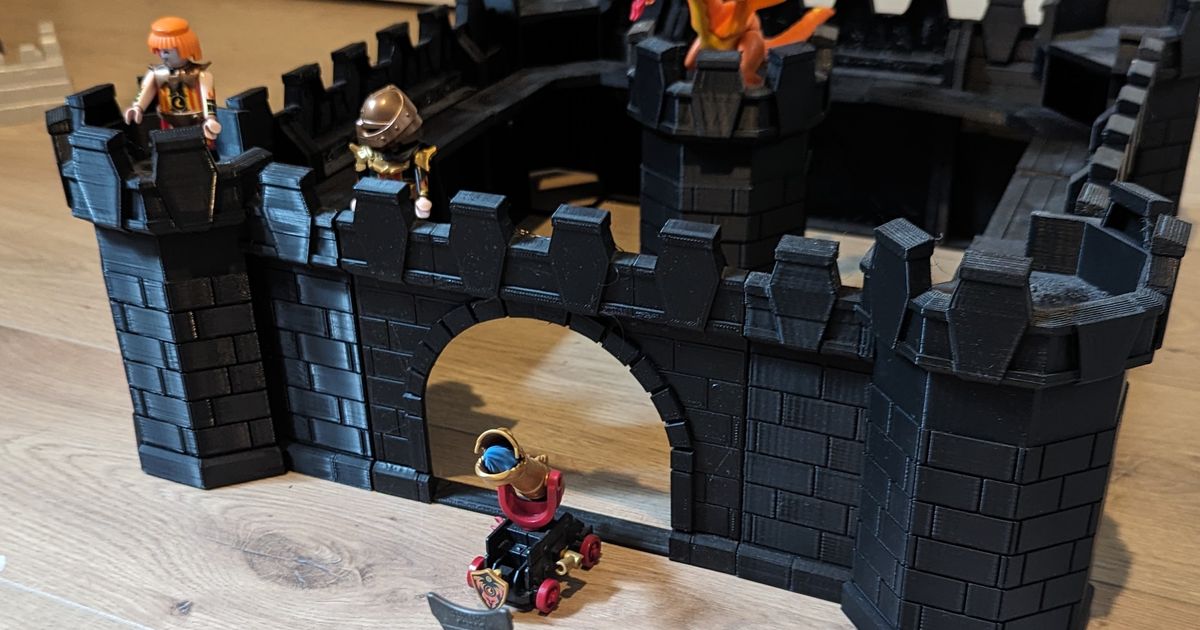 Playmobil castle modules (novelmore) por guillaume bru | Descargar ...