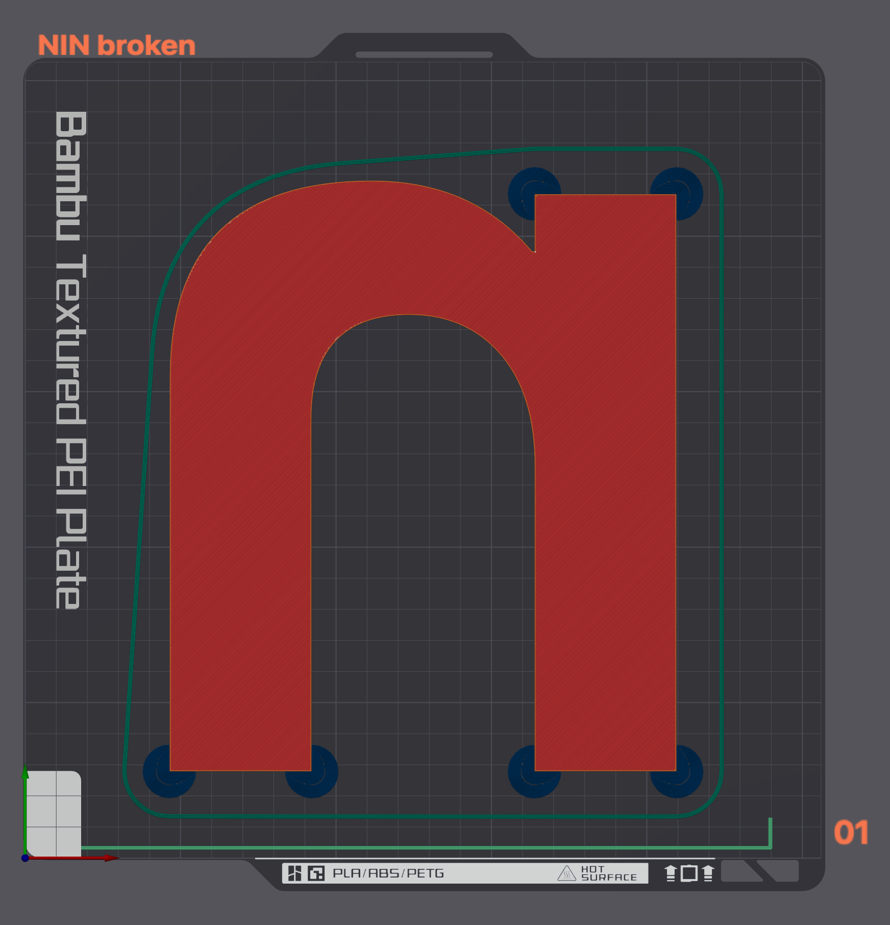 Nine Inch Nails (NIN) "broken" logo decoration by nakleh | Download ...