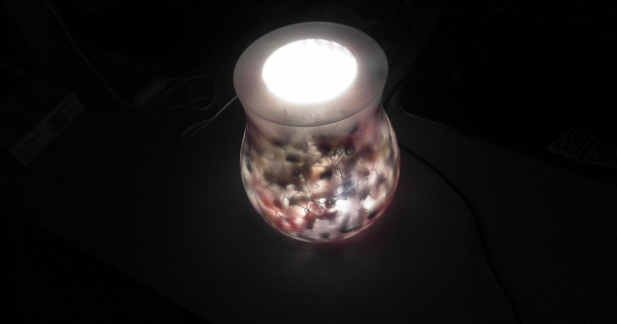 poop vase lamp by michele MM3D | Download free STL model | Printables.com