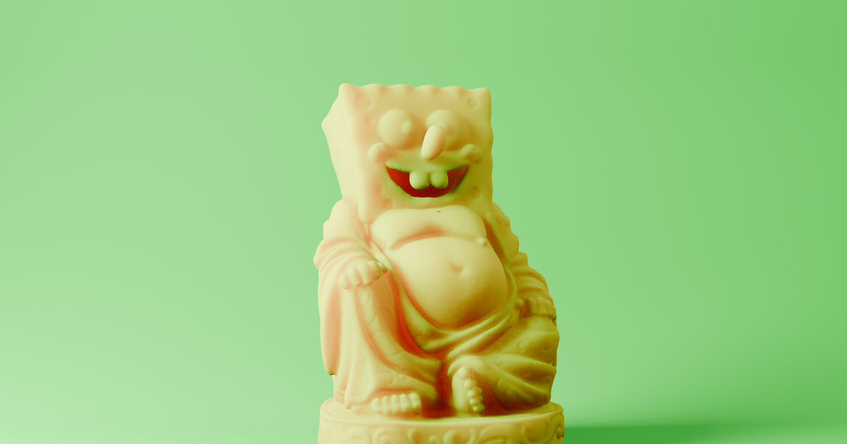 Spongebob Buddha - Spongebob Squarepants by The Buddha Guy | Download ...
