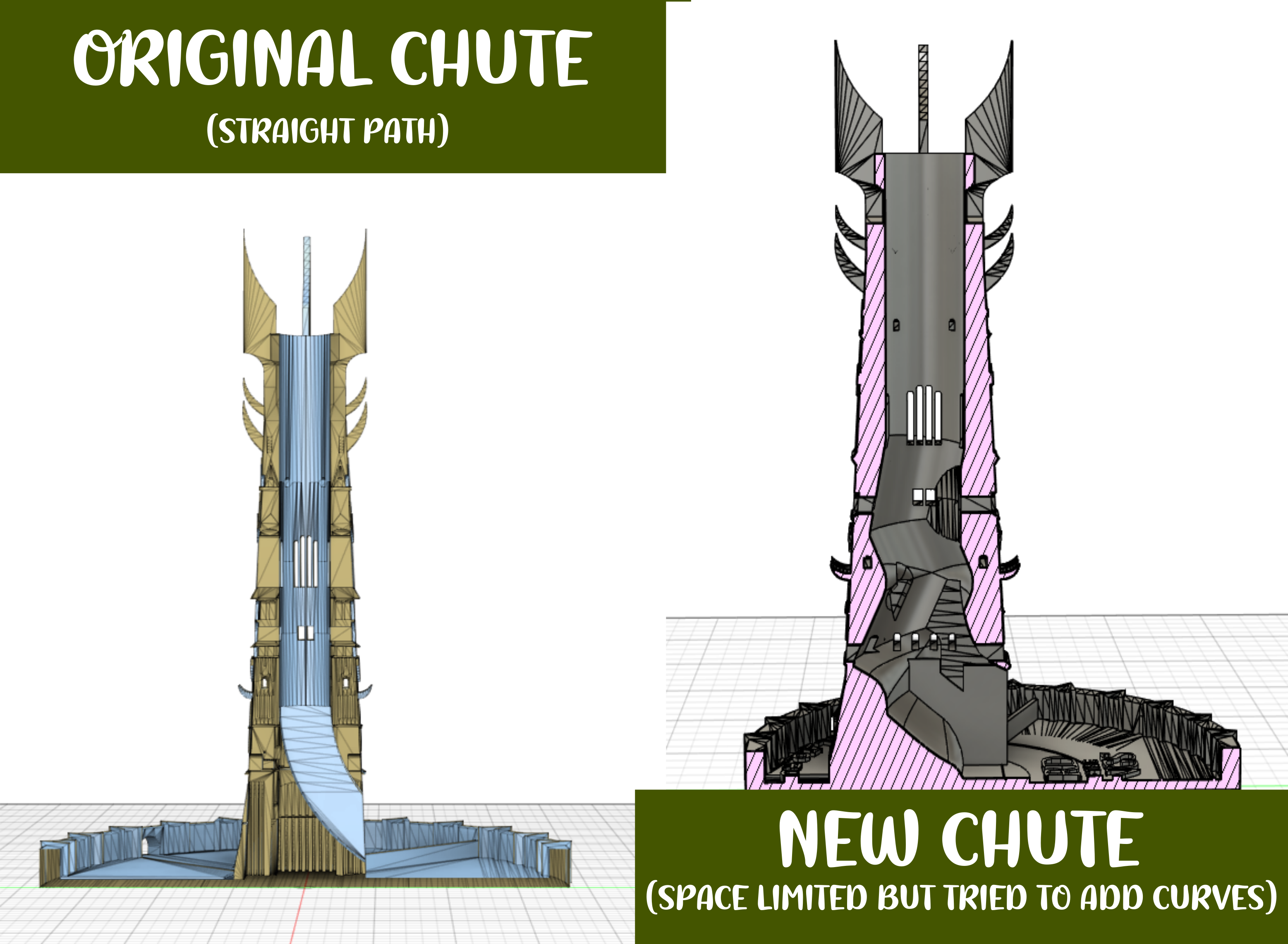 The Orthanc Tower: "Thicc" Edition (No supports!) by TheKirklands ...