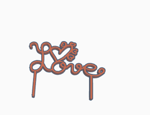 Love topper by Leon Ceple | Download free STL model | Printables.com