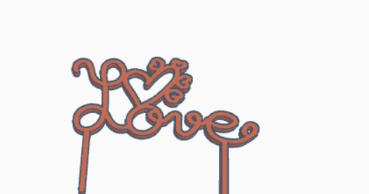 Love topper by Leon Ceple | Download free STL model | Printables.com