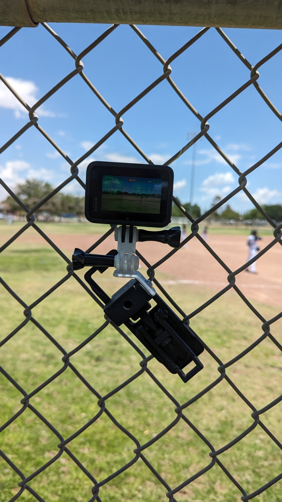 GoPro Fence Mount by Markmeister26 | Download free STL model ...