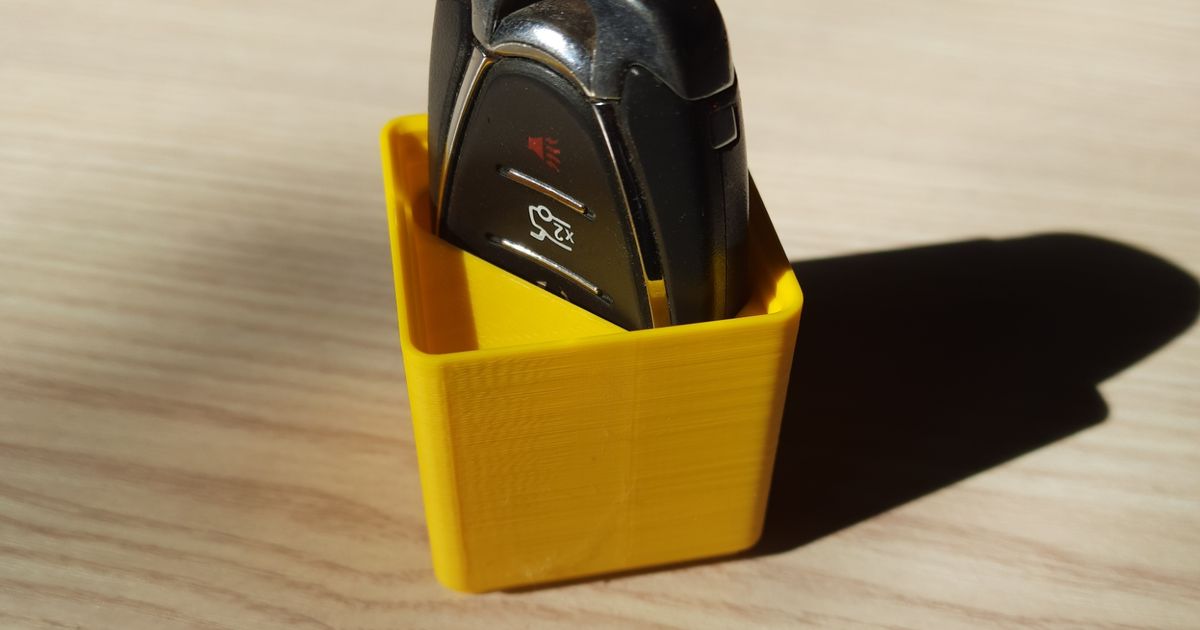 Gridfinity Chevy remote key holder by Ilya Smirnov | Download free STL ...