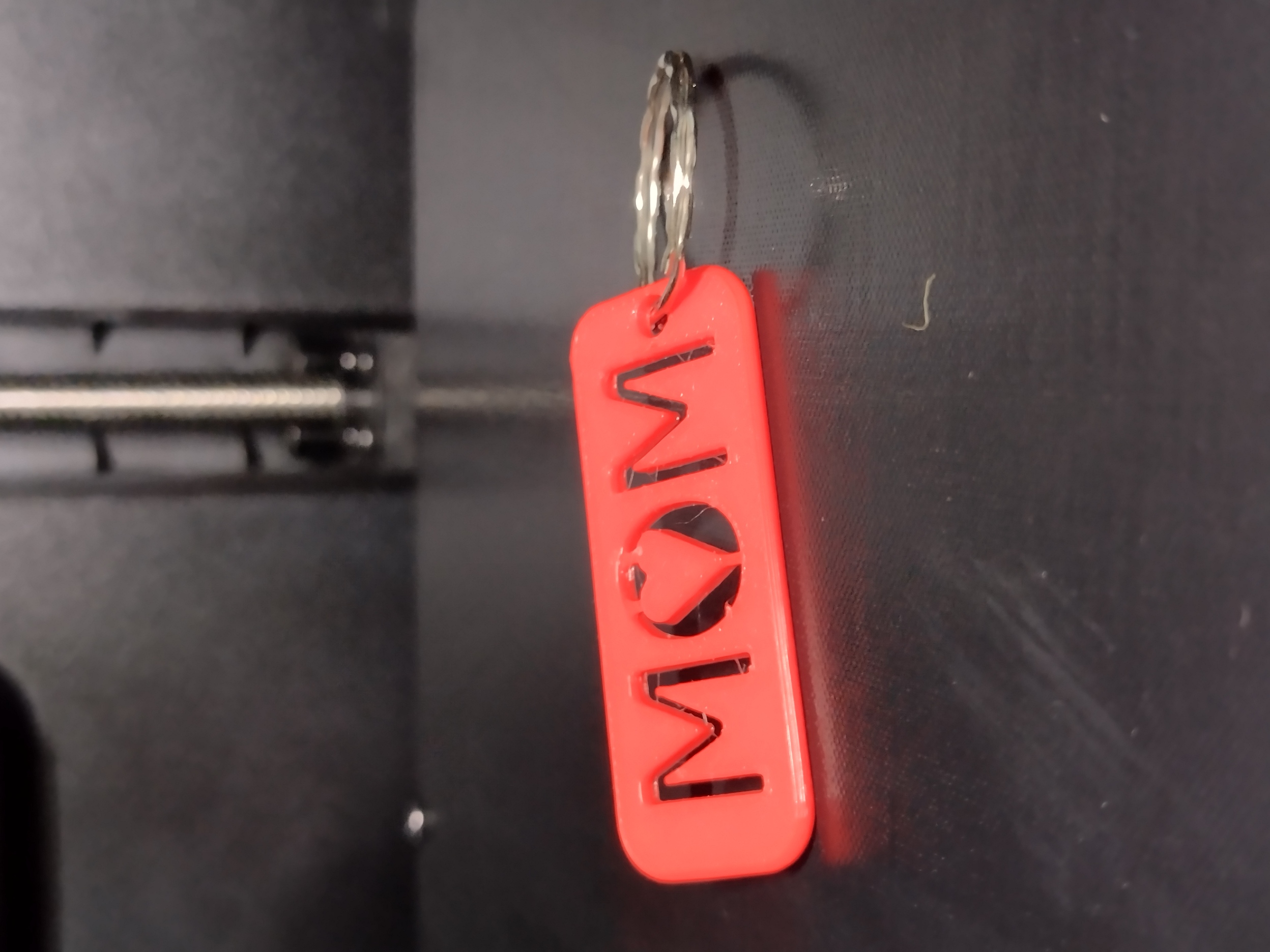 Mom Keyring by Capspam3D | Download free STL model | Printables.com