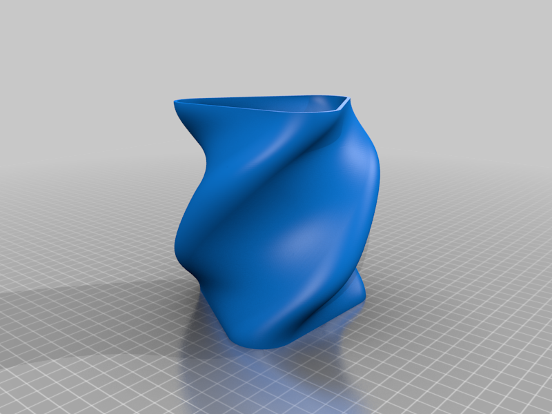 Twisted Vase in two sizes by ThuWe | Download free STL model ...