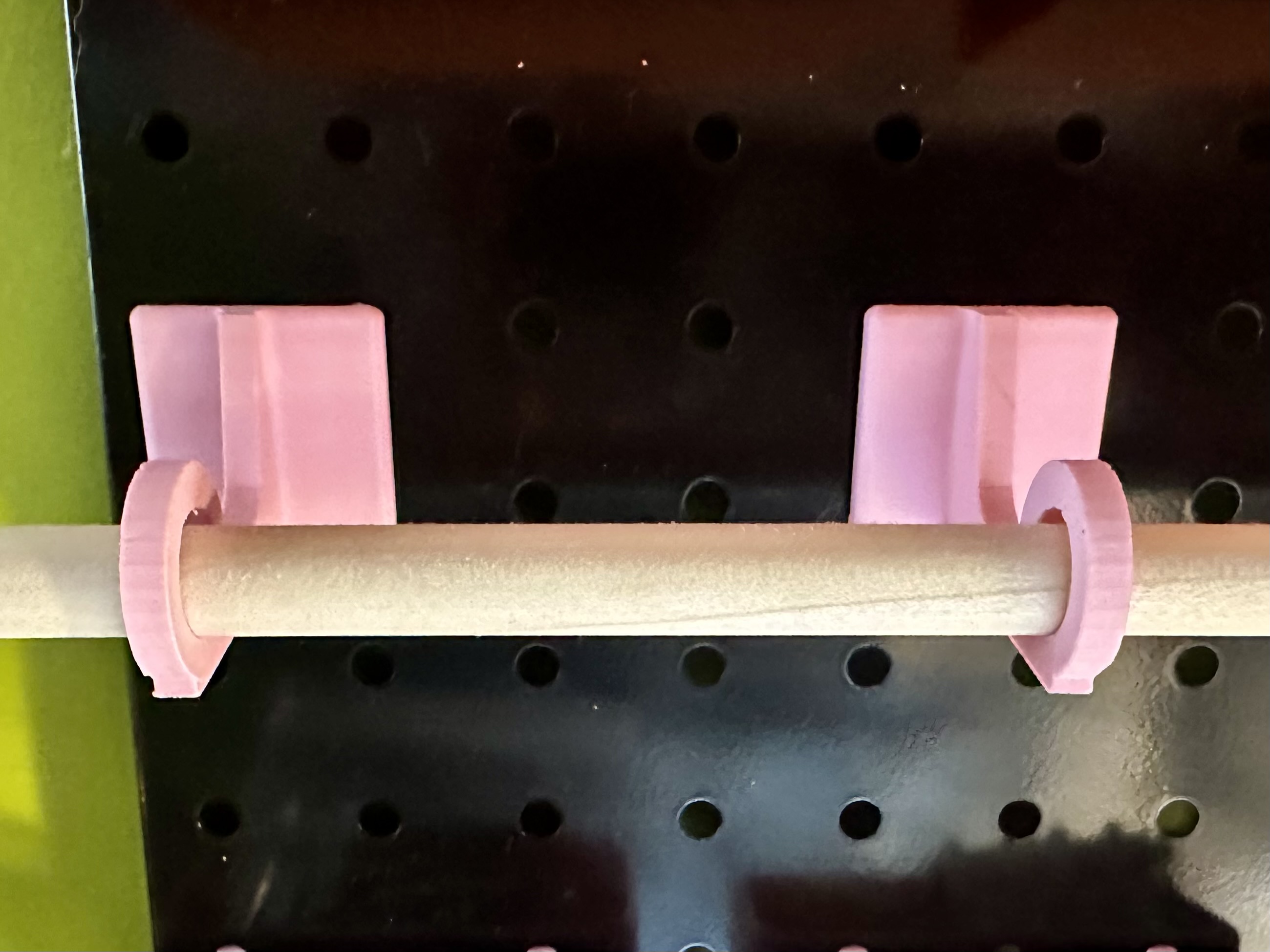 Half inch dowel pegboard holder by Cristiana | Download free STL model | Printables.com