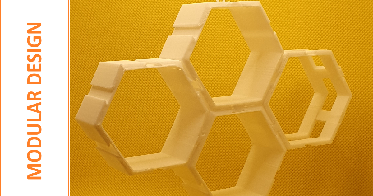 Modular Hexagonal Insect Housing by Robert Gogete | Download free STL ...