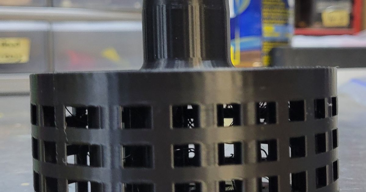 Screen for pump suction by Charles Byram | Download free STL model ...