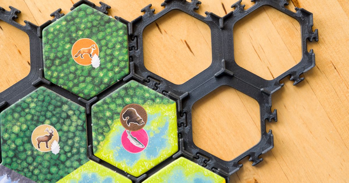 Cascadia Tile Grid by Mo | Download free STL model | Printables.com