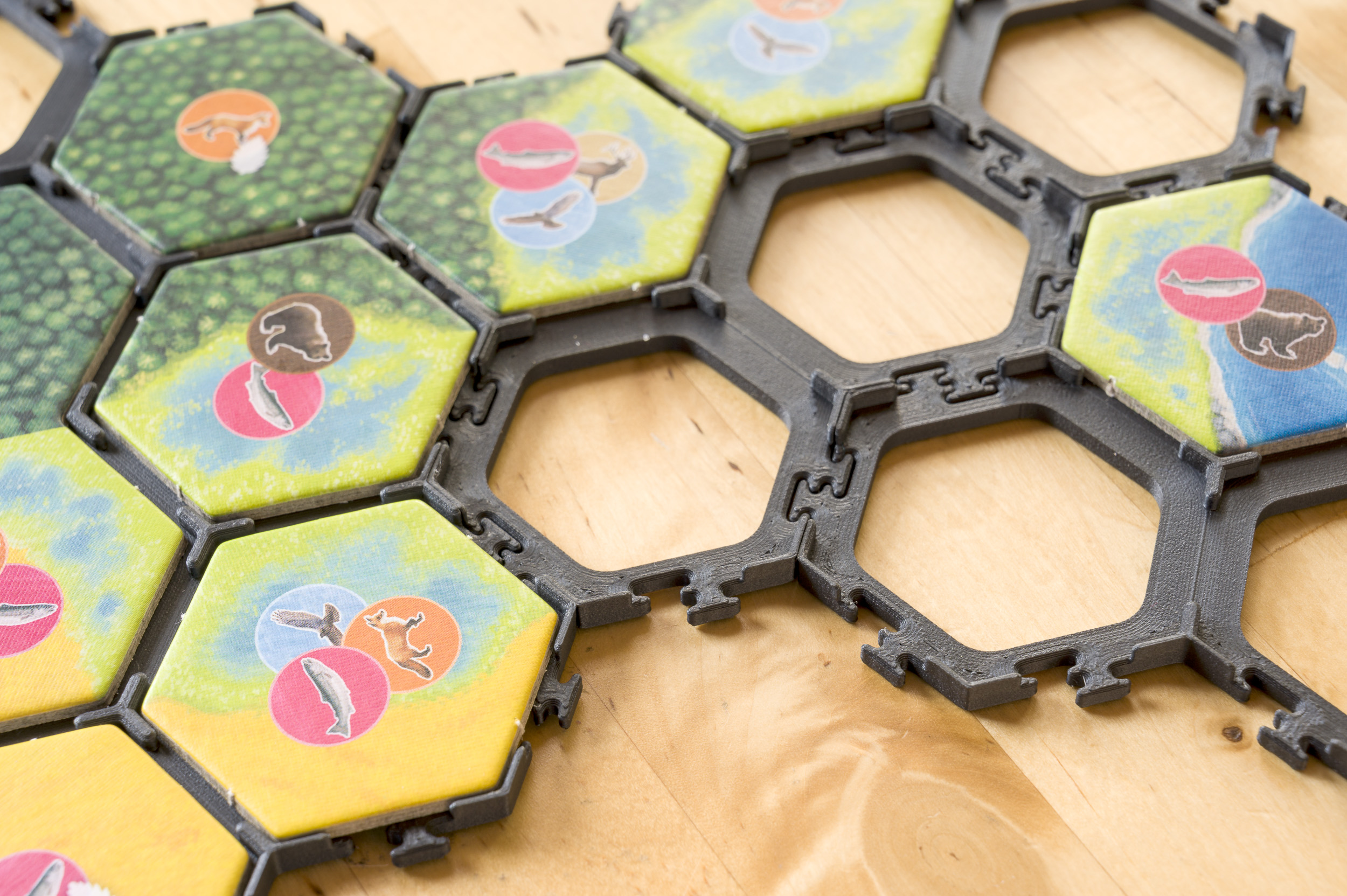 Cascadia Tile Grid by Mo | Download free STL model | Printables.com