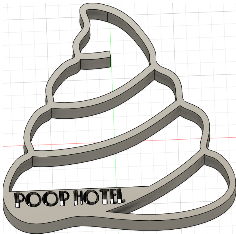 Poop Hotel by Alejandro Carbajal | Download free STL model | Printables.com